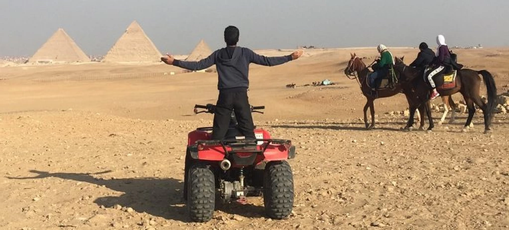 Giza Pyramids Quad Bike Safari Tour | Cairo Day Tours